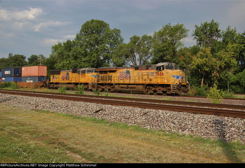 North Bound UP Stacker